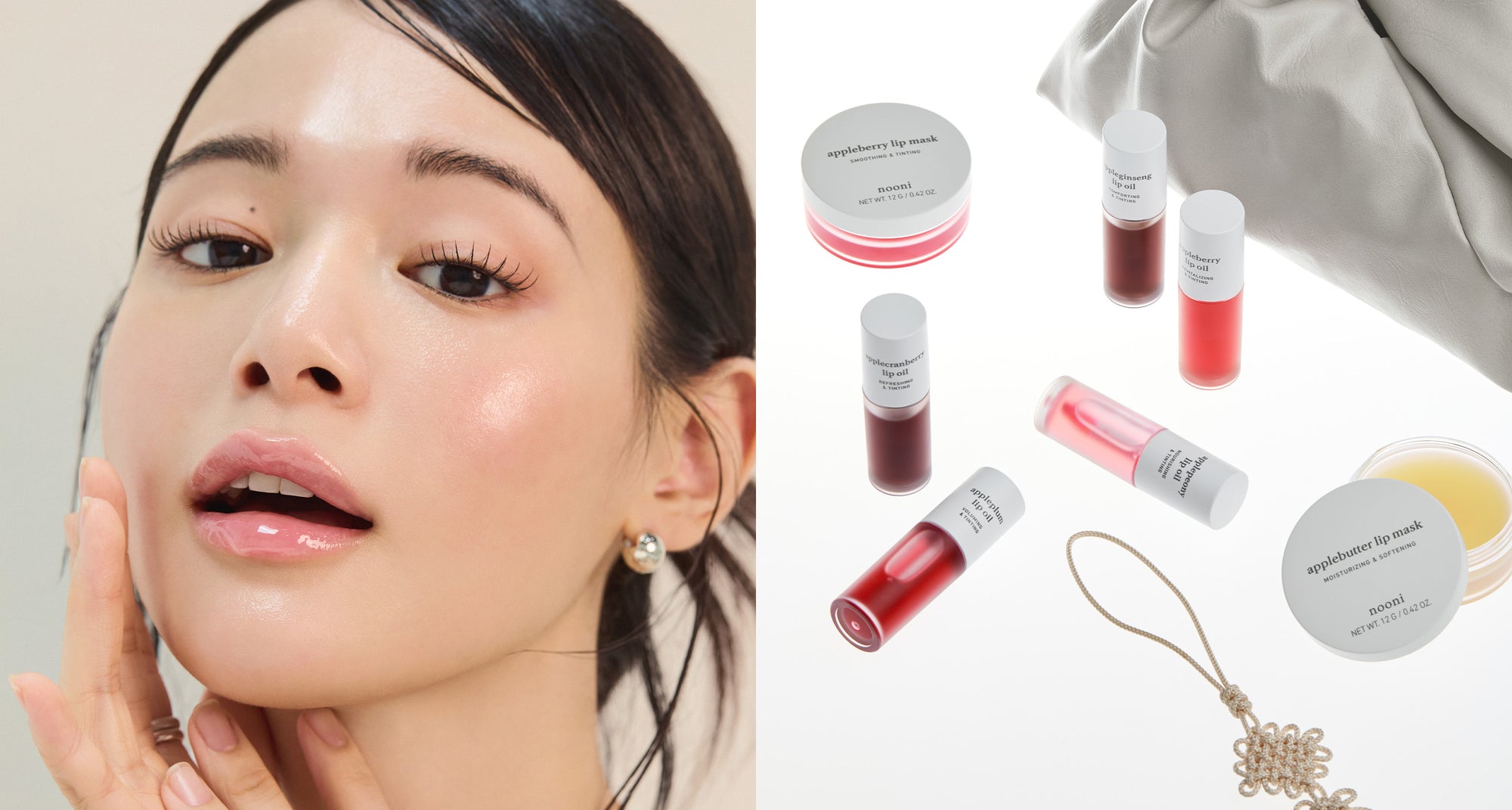 nooni official | k-beauty skincare & lip oil for a dewy glow