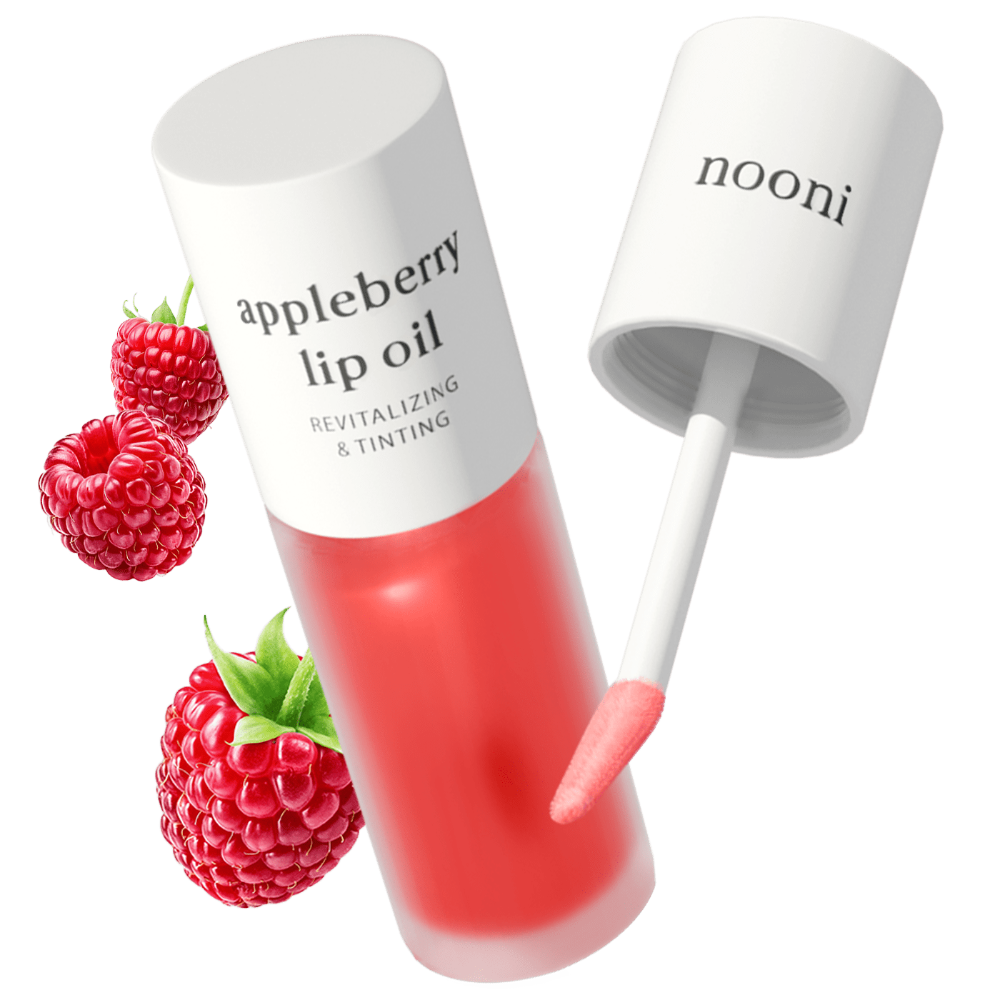 Revitalizing & Tinting Lip Oil | nooni Appleberry Lip Oil